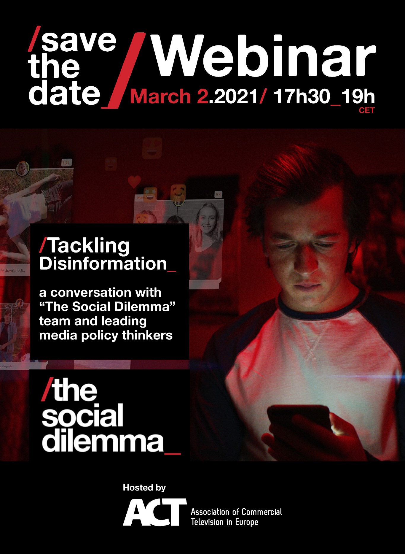 On 2 March 2021, ACT organises an online event on “Tackling ...